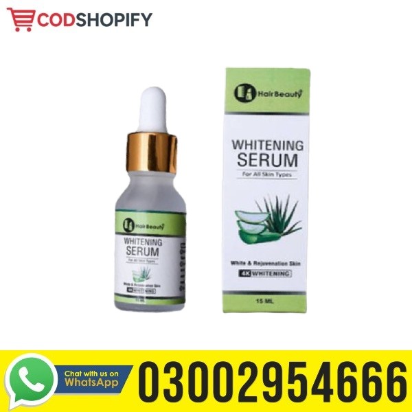 Ultra Whitening Serum In Pakistan | Buy Now at CodShopify.Com